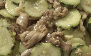 黄瓜炒肉丝怎么做_黄瓜炒肉丝热量高吗