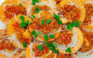 粉丝扇贝怎么做_蒜蓉粉丝蒸扇贝家常做法