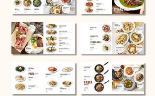 西餐菜单模板怎么设计_西餐菜单模板有哪些格式