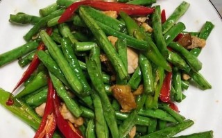豇豆炒肉怎么炒好吃_豇豆炒肉的做法大全