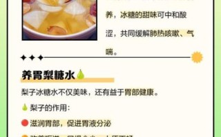 冰糖梨水的功效与作用_冰糖梨水怎么做止咳润肺