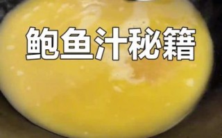 鲍鱼汁怎么做_家庭版鲍鱼汁配方