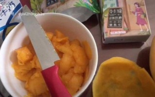 芒果沙冰怎么做_芒果沙冰配方比例
