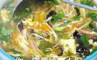 酸辣汤的家常做法_酸辣汤怎么做才够味