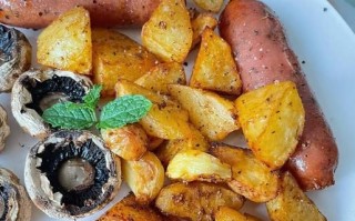 烤土豆怎么做_烤箱温度和时间设置