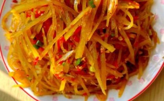 正宗凉拌土豆丝怎么做_为什么土豆丝不脆