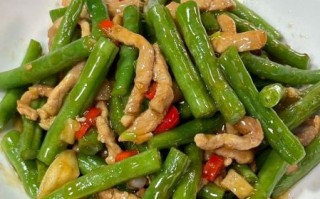 豆角炒肉怎么炒才嫩_豆角炒肉用焯水吗