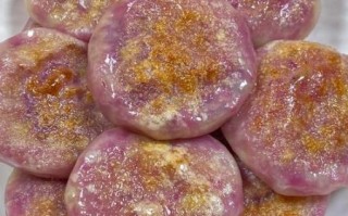 紫薯饼的家常做法_紫薯饼怎么做才软糯