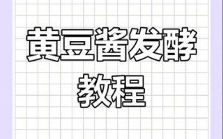 自制黄豆酱怎么做_自制黄豆酱保存多久