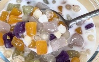 蜜桃果酱豆奶芋圆怎么做_蜜桃果酱豆奶芋圆热量高吗