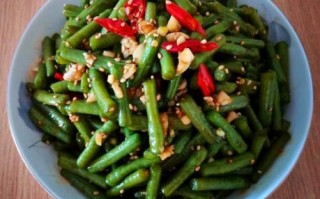 凉拌长豆角怎么做_长豆角焯水几分钟才脆绿