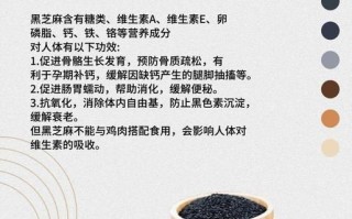 黑芝麻的功效与作用_黑芝麻的营养价值
