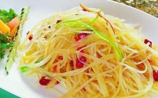 炒肉拉皮怎么做_家常做法步骤