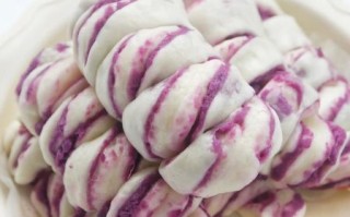 紫薯花卷怎么蒸才松软_紫薯花卷做法详细步骤