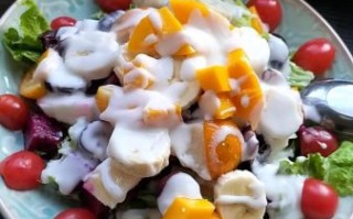 水果沙拉怎么做_水果沙拉的做法步骤图片