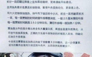 牛排怎么煎才嫩_西餐牛排做法步骤