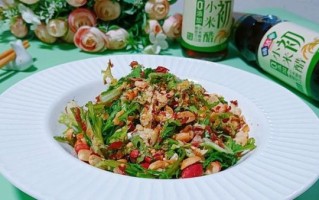 苦菊花生米怎么凉拌_苦菊拌花生米窍门