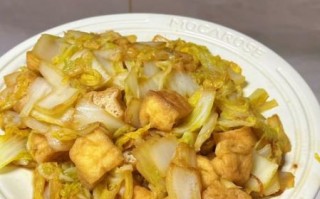 豆腐泡炒白菜怎么做_豆腐泡炒白菜的家常做法