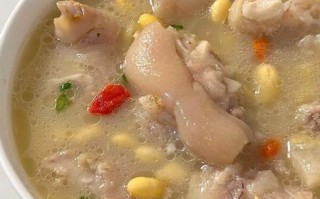 黄豆猪蹄汤炖多久_黄豆猪蹄汤炖多久才软烂