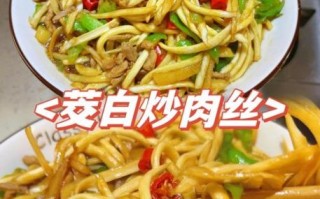 茭白炒肉丝怎么做_茭白炒肉丝王刚教学