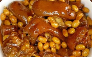 黄豆炖猪蹄的家常做法_猪蹄怎么炖才软烂