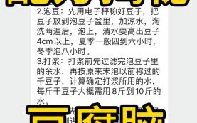 自制豆腐脑怎么做_家庭版豆腐脑配方