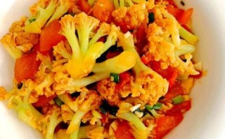 西红柿炒花菜怎么炒好吃又简单_西红柿炒花菜的家常做法