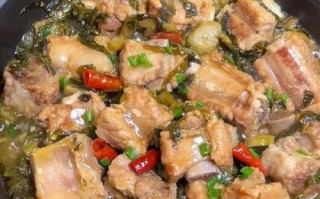 酸菜炖排骨怎么做_酸菜炖排骨的家常做法