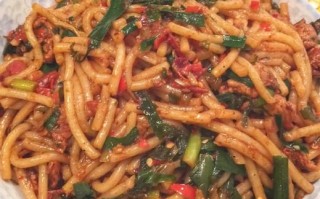 炒米线怎么炒不粘锅_家常炒米线做法视频