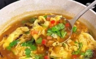 酸辣鸡蛋汤的家常做法_酸辣鸡蛋汤怎么做好喝