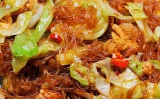 卷心菜炒粉丝怎么炒才好吃_卷心菜炒粉丝的家常做法