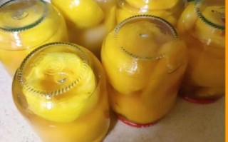 黄桃罐头怎么做_自制黄桃罐头能放多久