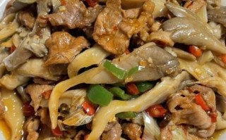 平菇炒肉怎么做_平菇炒肉的家常做法