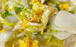 白菜炒年糕怎么做好吃_白菜炒年糕的家常做法