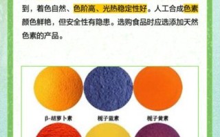 食用色素对身体有害吗_人工色素安全吗
