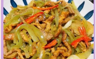 莴笋炒肉丝怎么炒才脆嫩_莴笋炒肉丝家常做法