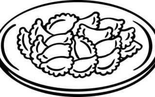 饺子简笔画图片大全_怎么画才好看