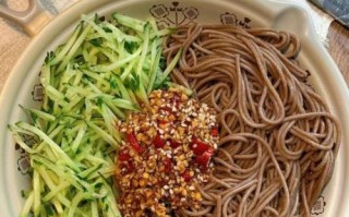 荞麦面条怎么煮不糊_荞麦面条凉拌做法
