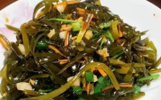 酸辣凉拌海带丝怎么做_海带丝焯水几分钟才脆