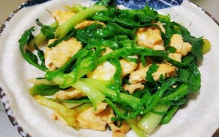 苦菊炒鸡蛋怎么做好吃_苦菊炒鸡蛋的家常做法