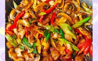 肉片炒口蘑怎么做_肉片炒口蘑用焯水吗