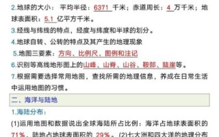 七年级地理怎么学_地理七年级知识点有哪些
