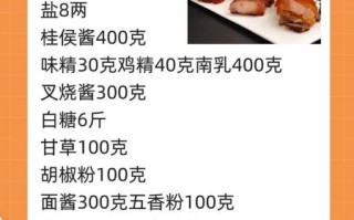 叉烧怎么做_叉烧腌制配方