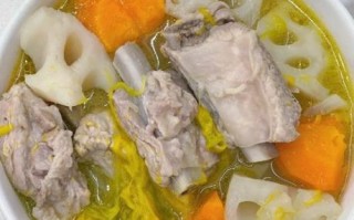 莲藕排骨汤的做法_莲藕排骨汤怎么炖好喝