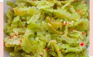 苦瓜凉拌怎么做不苦_家常苦瓜凉拌做法