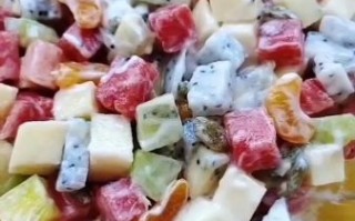 自制水果沙拉怎么做_水果沙拉用什么酱好吃