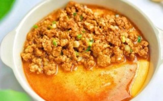 肉末鸡蛋羹怎么做_肉末鸡蛋羹蒸多久才嫩滑