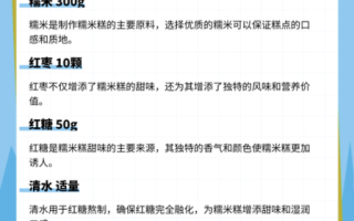 糯米糕怎么做_家常糯米糕做法步骤