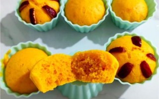 南瓜发糕怎么做_南瓜发糕蓬松不塌陷的秘诀