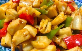 酸辣藕丁怎么做_酸辣藕丁的家常做法